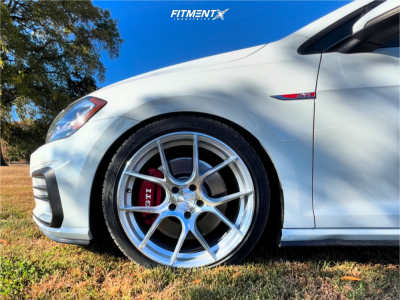 2019 Volkswagen GTI SE with 18x8.5 Aodhan Ah11 and Lexani 225x40 on ...