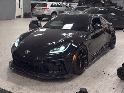 2024 Toyota GR86 Premium with 18x9.5 Advan Racing Gt Beyond and Yokohama 255x35 on Coilovers ...