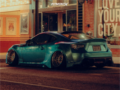 2013 Scion FR-S Base with 18x9.5 VIP Modular Vx110 and Lexani 215x40 on ...