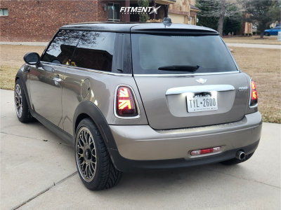 2013 Mini Cooper Base with 17x8 Konig Mrk1 and Nitto 215x45 on Stock ...