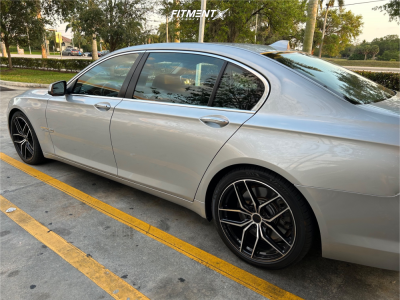 2011 BMW 750Li XDrive Base with 20x8.5 Liquid Metal Rotary and Lexani ...