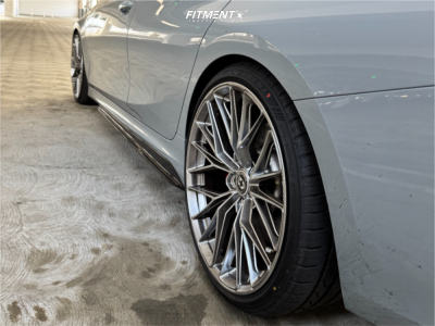 2024 BMW M340i XDrive Base with 20x9 HRE FlowForm Ff28 and Michelin 245x30 on Lowering Springs ...