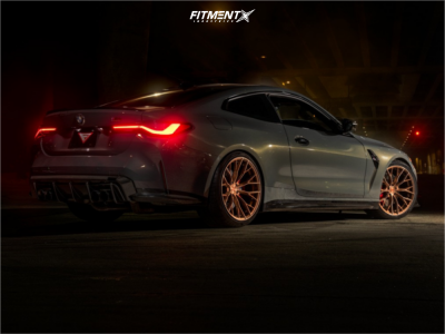 2023 BMW M4 Competition with 20x10 Ferrada F8-fr9 and Michelin 275x30 ...