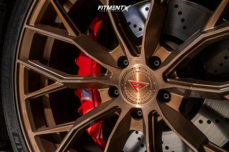 2023 BMW M4 Competition with 20x10 Ferrada F8-fr9 and Michelin 275x30 ...