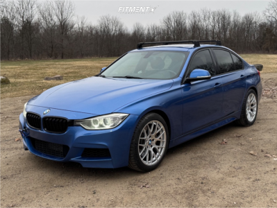 2013 BMW 335i Base with 18x8.5 Avant Garde M359 and Michelin 245x40 on ...