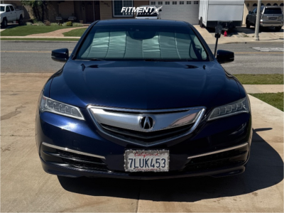 2015 Acura TLX Base with 19x9.5 Gram Lights 57dr and Lexani 245x40 on ...