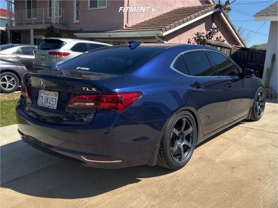 2015 Acura TLX Base with 19x9.5 Gram Lights 57dr and Lexani 245x40 on ...