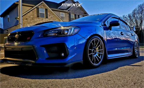 2018 Subaru WRX STI Base with 18x9.5 AVID1 Av20 and Lexani 255x35 on ...