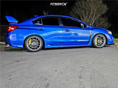 2018 Subaru WRX STI Base with 18x9.5 AVID1 Av20 and Lexani 255x35 on ...