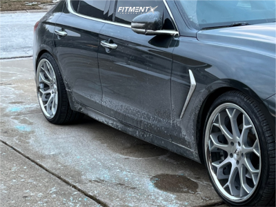 2020 Genesis G70 Prestige with 20x9 Azad Az99 and Lexani 245x35 on ...