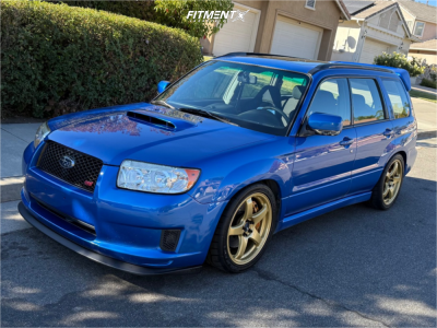 2007 Subaru Forester XT Limited with 18x8 Enkei Pf05 and Falken 245x40 ...