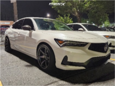 2023 Acura Integra Base with 18x9.5 Kansei Tandem and Continental ...