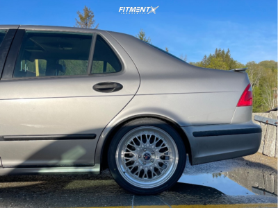 2005 Saab 9-5 Aero with 18x8.5 ARC Ar1 and Nitto 235x40 on Stock ...