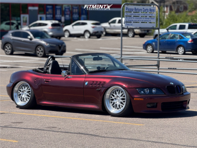 2000 BMW Z3 Roadster with 18x9.5 Aodhan Ah02 and Kosic 235x40 on Air ...