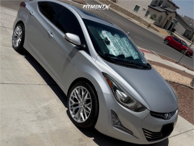 2014 Hyundai Elantra Sport with 18x8 Shift Spring and Nitto 225x40 on ...