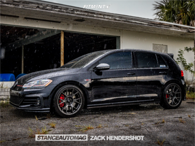 2020 Volkswagen GTI SE with 18x8.5 Konig Ampliform and Falken 235x40 on ...