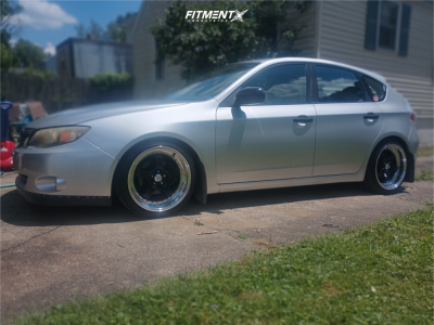 2008 Subaru Impreza 2.5i with 18x9 Konig Ssm and Toyo Tires 225x40 on ...