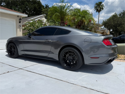 2022 Ford Mustang GT Premium with 19x9.5 Aodhan Aff7 and Continental ...