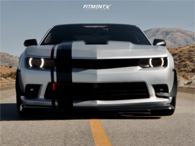 2013 Chevrolet Camaro SS with 20x10 MRR M228 and Arroyo 275x40 on Stock ...