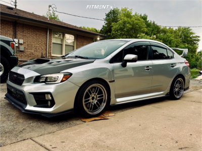 2015 Subaru WRX STI Limited with 18x9.5 Enkei Rpf1 and Lexani 235x40 on Coilovers | 3350941 ...
