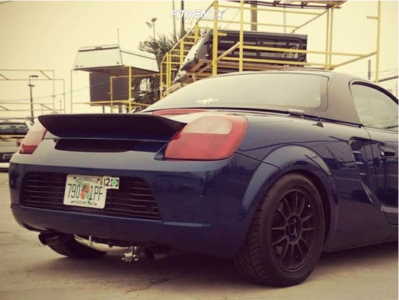 2001 Toyota MR2 Spyder Base with 15x7 Enkei RPF1 and Nitto 205x50 on ...