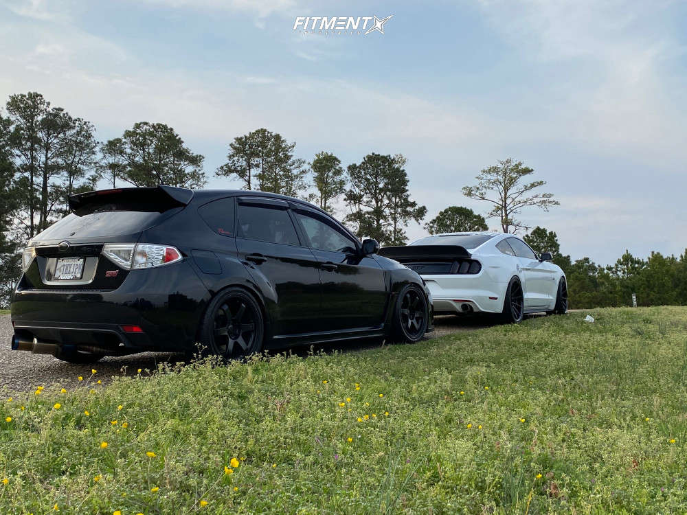 2009 Subaru Impreza WRX STI with 18x9.5 Rota Grid and Nitto 255x35 on ...