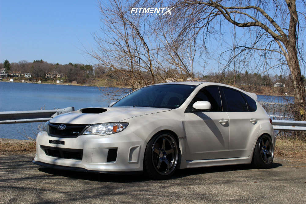 2013 Subaru WRX Base with 18x9.5 Varrstoen Es9 and Nitto 225x40 on ...