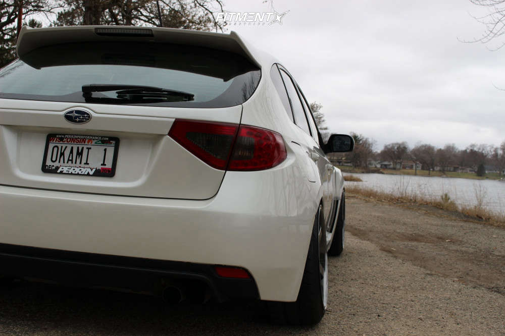 2013 Subaru WRX Base with 18x9.5 Varrstoen Es9 and Nitto 225x40 on ...