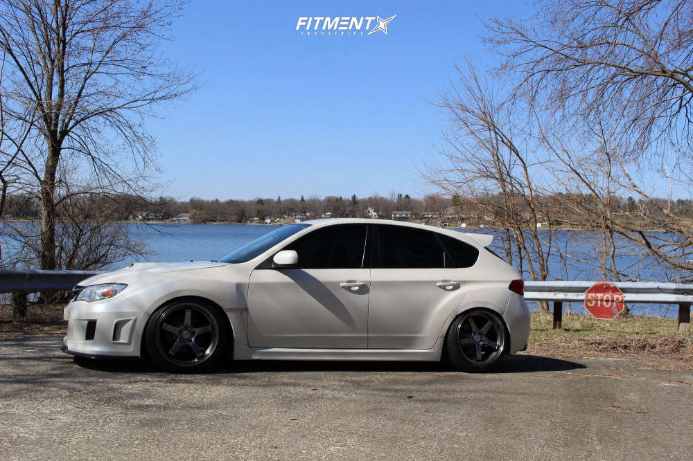 2013 Subaru WRX Base with 18x9.5 Varrstoen Es9 and Nitto 225x40 on ...