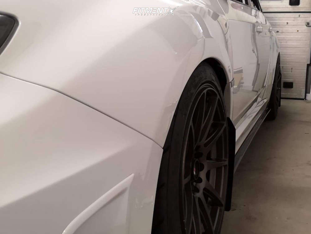 2014 Subaru WRX STI Base with 18x8.5 Japan Racing Jr11 and Nankang ...