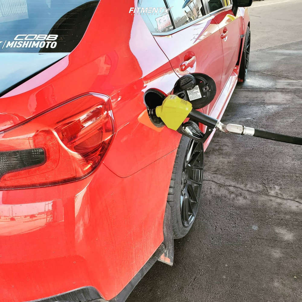 2017 Subaru WRX Premium with 18x9.5 Enkei Tm7 and Michelin 255x35 on ...