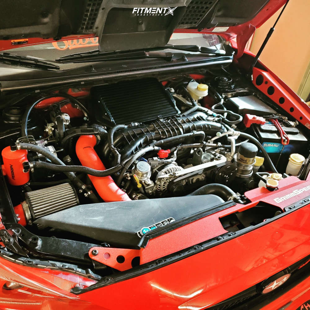 2017 Subaru WRX Premium with 18x9.5 Enkei Tm7 and Michelin 255x35 on ...