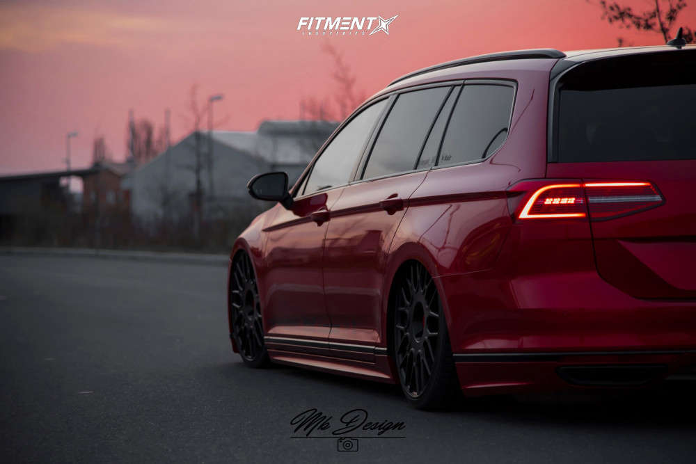 2017 Volkswagen Passat R-Line with 20x8.5 MB Wheels Lv2 and Nexen ...