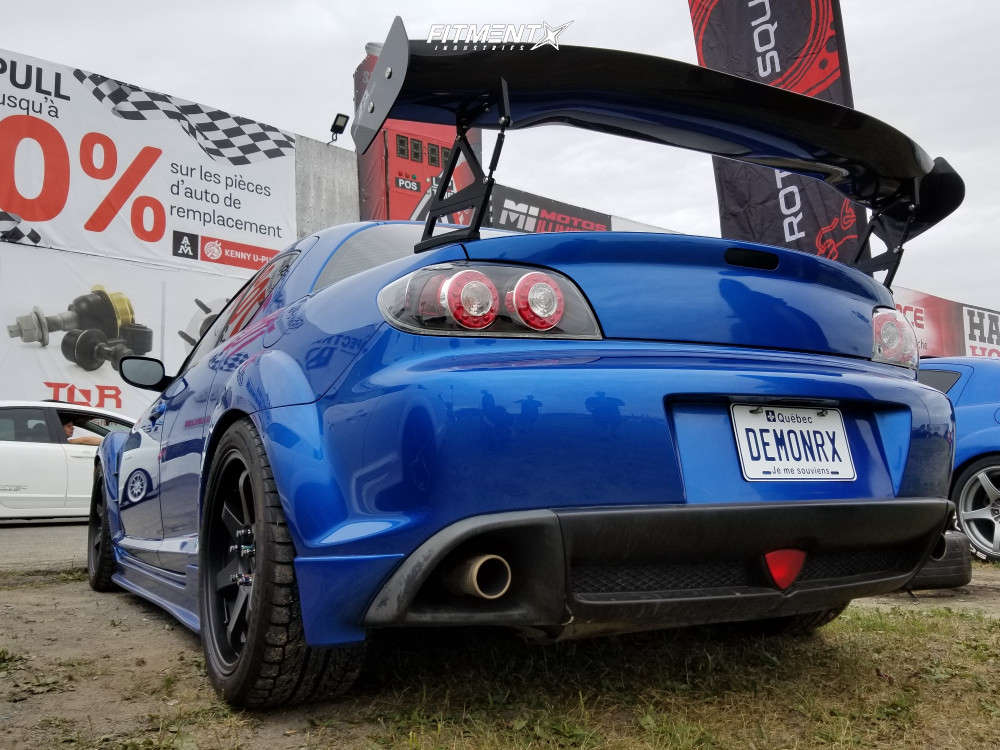 2004 Mazda RX-8 GT with 18x9.5 Fast Wheels Hayaku and BFGoodrich 255x40 ...