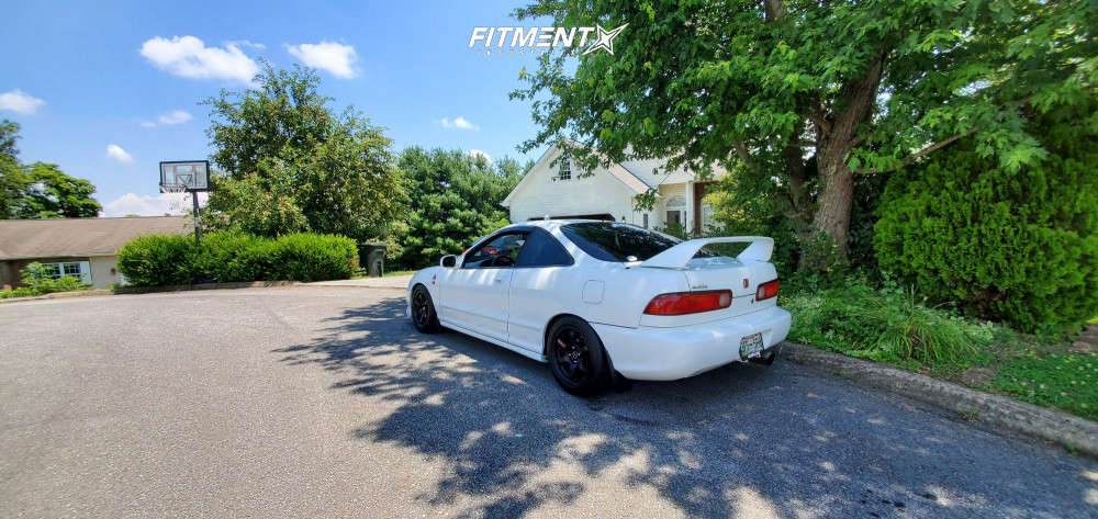 1997 Acura Integra LS with 15x8 Gram Lights 57DR and Nitto 205x50 on ...
