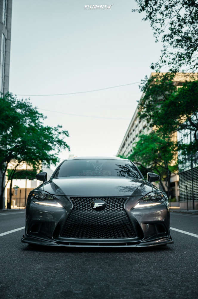 2015 Lexus IS350 F Sport with 19x8.5 Vertini Rf1.1 and Achilles 225x35 ...