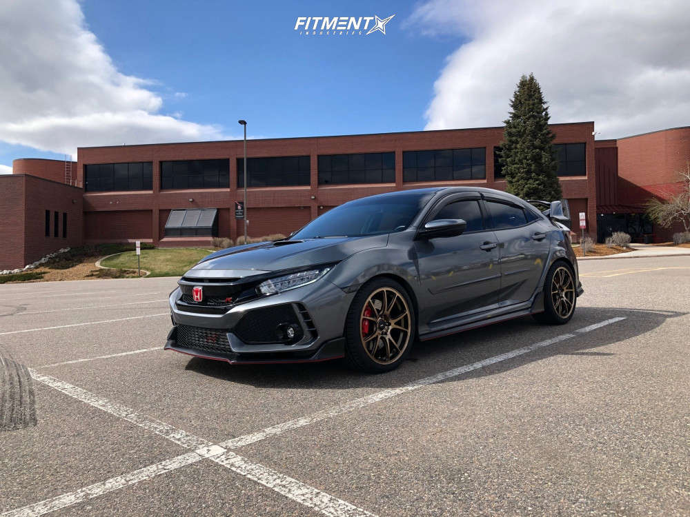 2019 Honda Civic Type R with 19x8.5 Konig Freeform and Continental ...