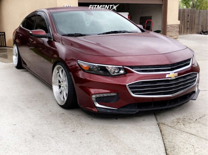 2016 Chevrolet Malibu LT with 19x9.5 Aodhan Ds07 and Delinte 225x35 on ...