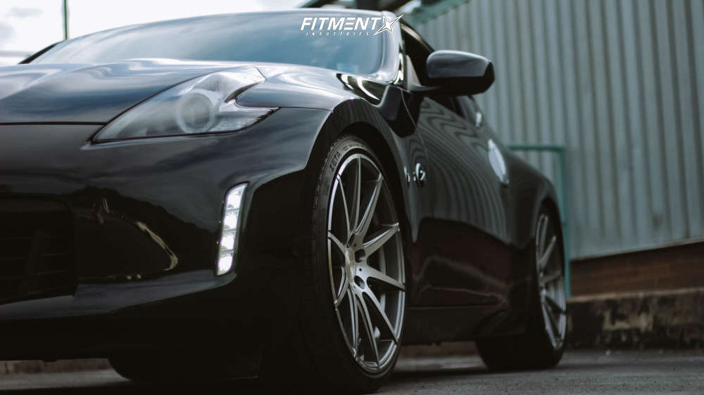 2017 Nissan 370Z Base with 20x10 Verde Insignia and Pirelli 265x35 on ...
