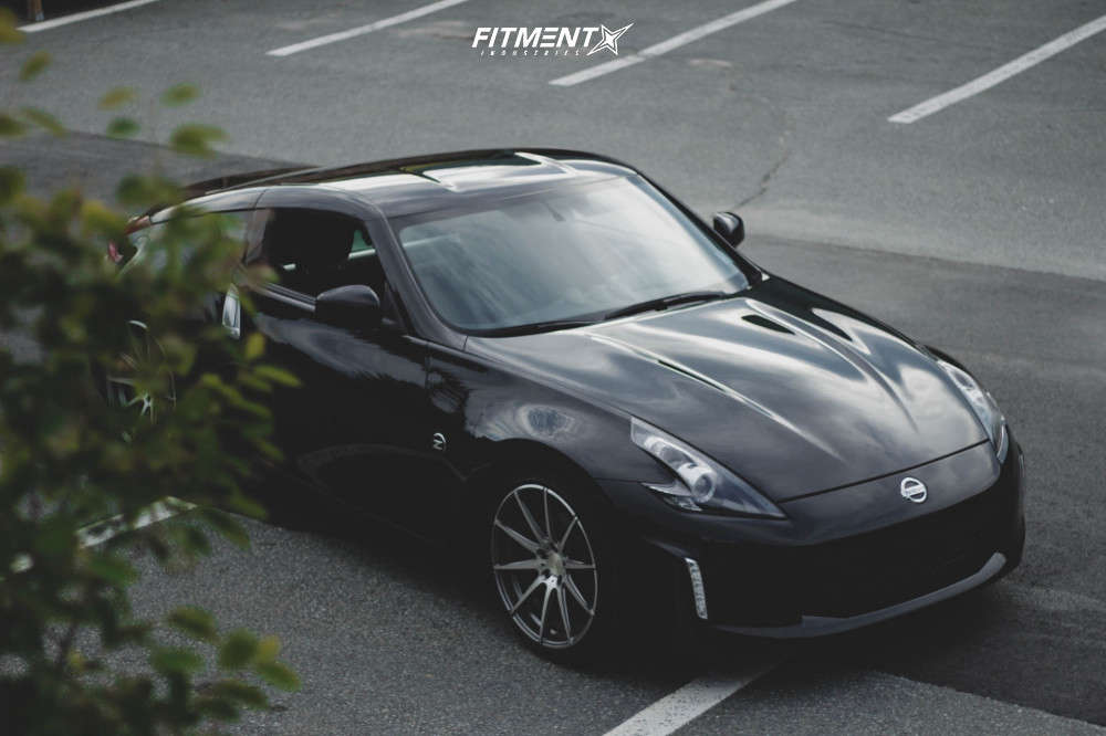 2017 Nissan 370Z Base with 20x10 Verde Insignia and Pirelli 265x35 on ...