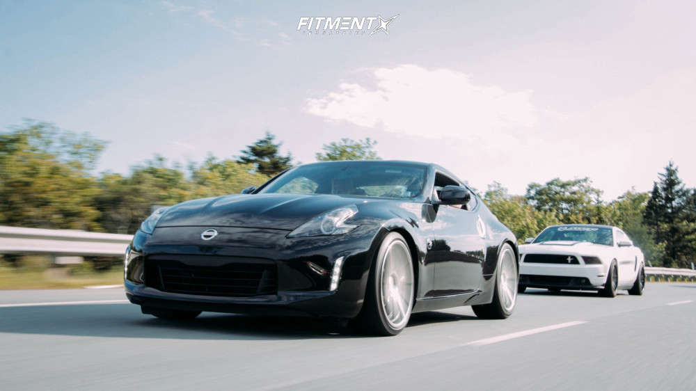2017 Nissan 370Z Base with 20x10 Verde Insignia and Pirelli 265x35 on ...