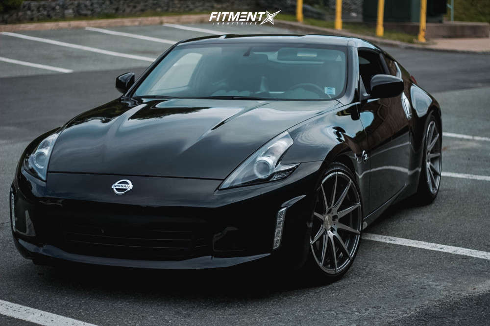 2017 Nissan 370Z Base with 20x10 Verde Insignia and Pirelli 265x35 on ...