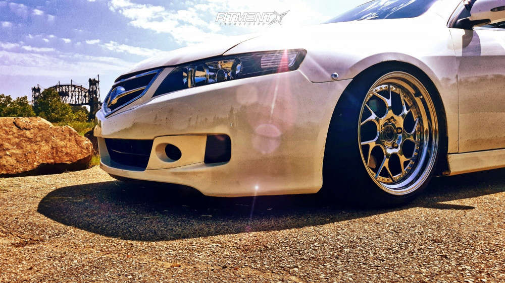 2006 Acura TSX Base with 18x9.5 Aodhan Ds01 and Toyo Tires 225x40 on ...