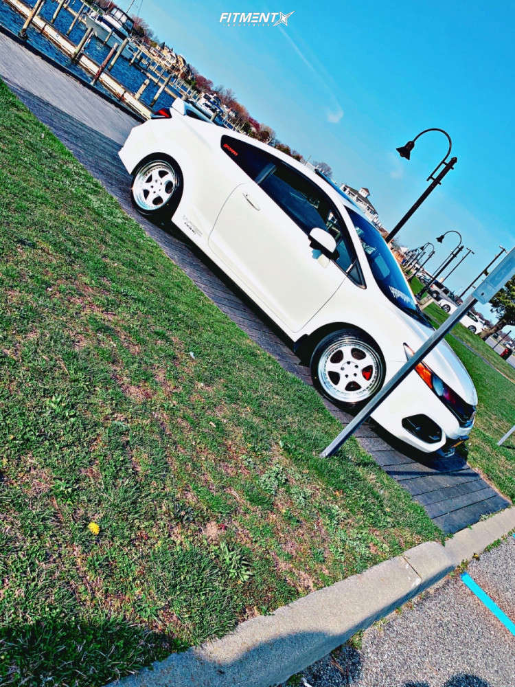 2015 Honda Civic Si with 18x8.5 ESR Sr06 and Federal 215x40 on Lowering ...