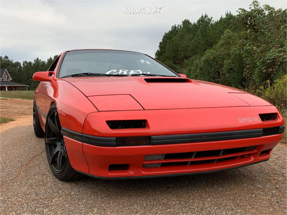 1987 Mazda RX-7 Turbo with 18x8.5 XXR 560 and Nankang 225x40 on ...
