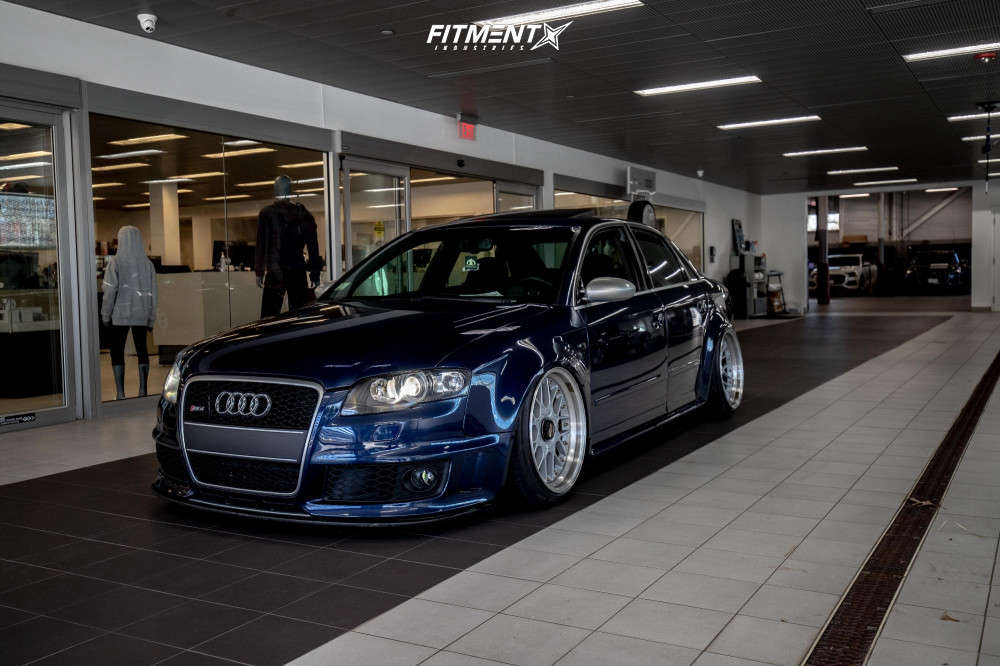 2007 Audi RS4 Base with 19x11 BBS Rsii and Hankook 255x35 on Air ...