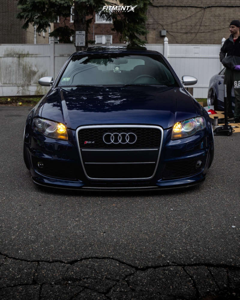 2007 Audi RS4 Base with 19x11 BBS Rsii and Hankook 255x35 on Air ...