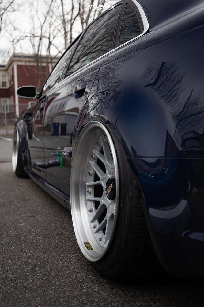 2007 Audi RS4 Base with 19x11 BBS Rsii and Hankook 255x35 on Air ...