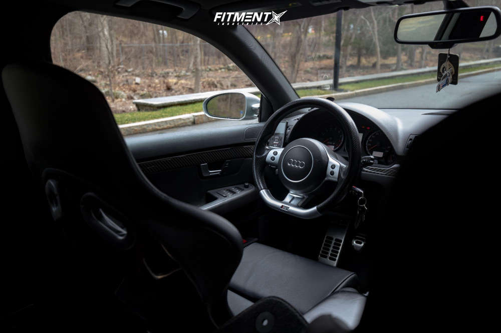 2007 Audi RS4 Base with 19x11 BBS Rsii and Hankook 255x35 on Air ...