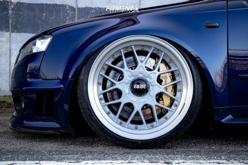 2007 Audi RS4 Base with 19x11 BBS Rsii and Hankook 255x35 on Air ...